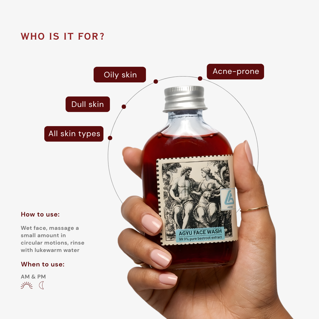 Beetroot Face Wash Combo – AGYU
