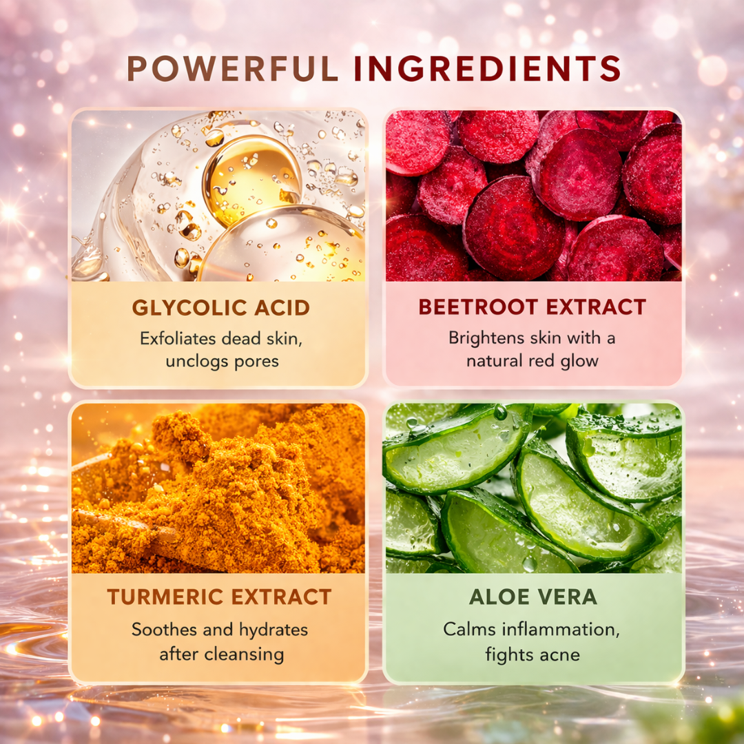 Beetroot Face Wash Combo – AGYU